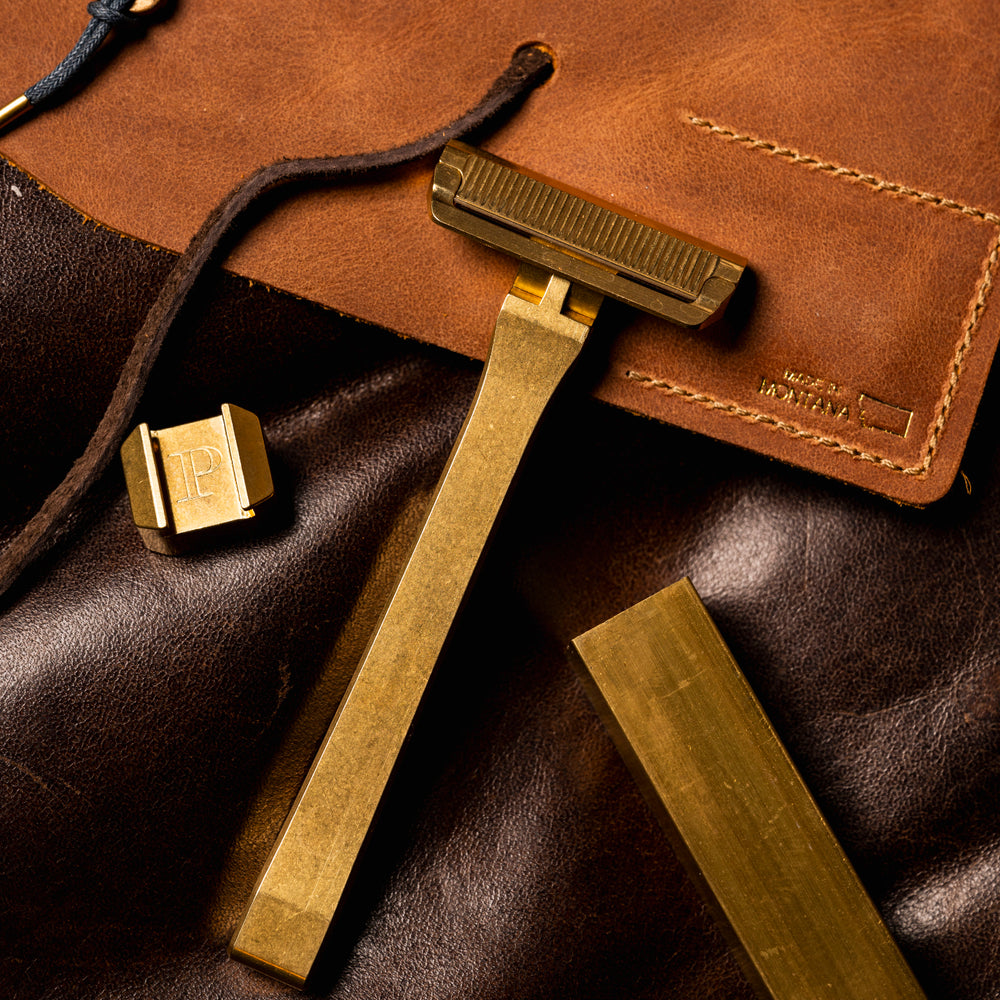 Reserve Single Blade Brass Razor | Proof