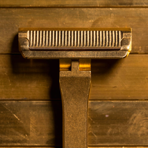 Reserve Single Blade Brass Razor | Proof